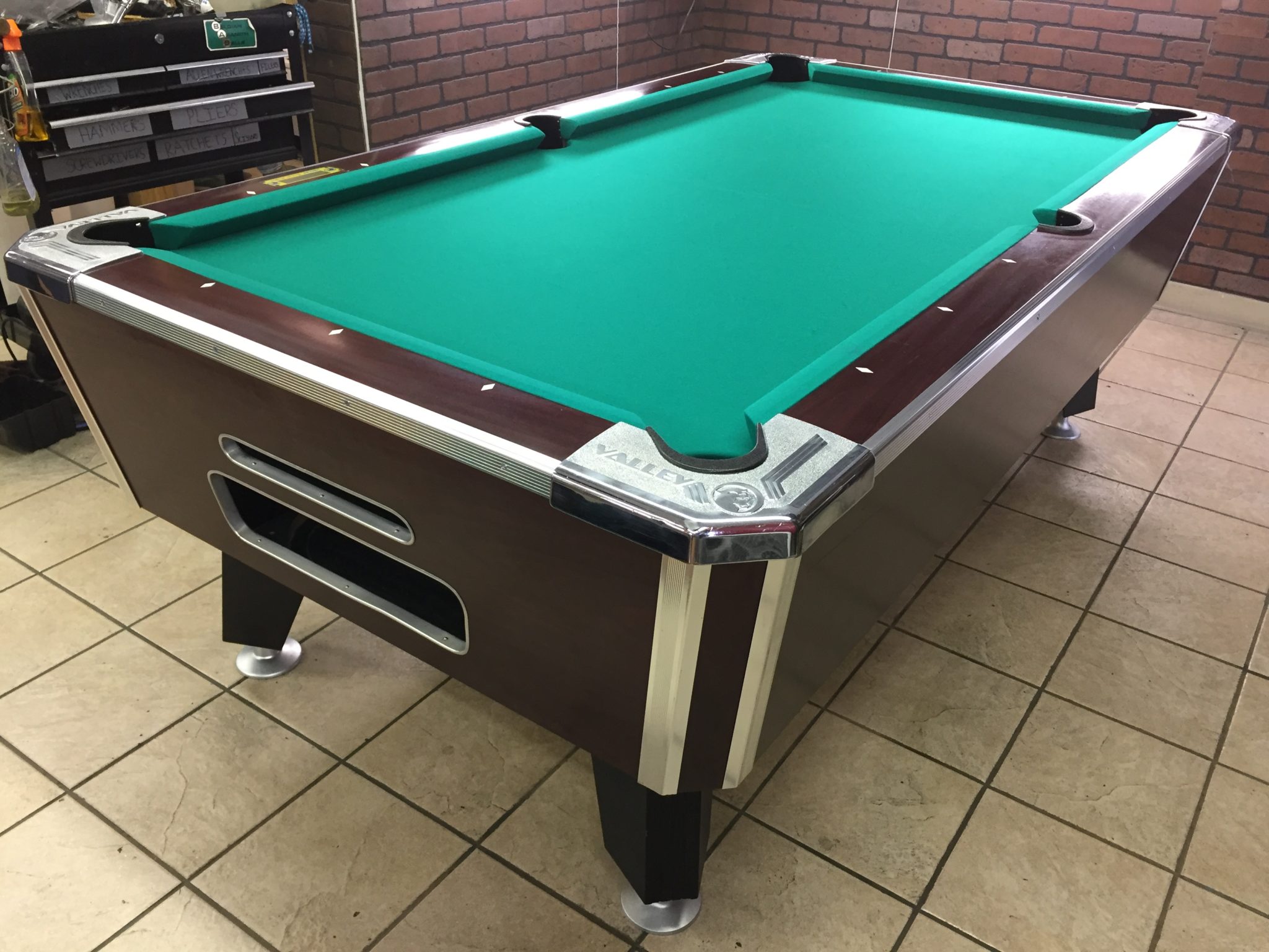 Table 041117 Valley Used Coin Operated Pool Table Used Coin Operated Table 041117 Valley Used Coin Operated Pool Table Used Coin Operated