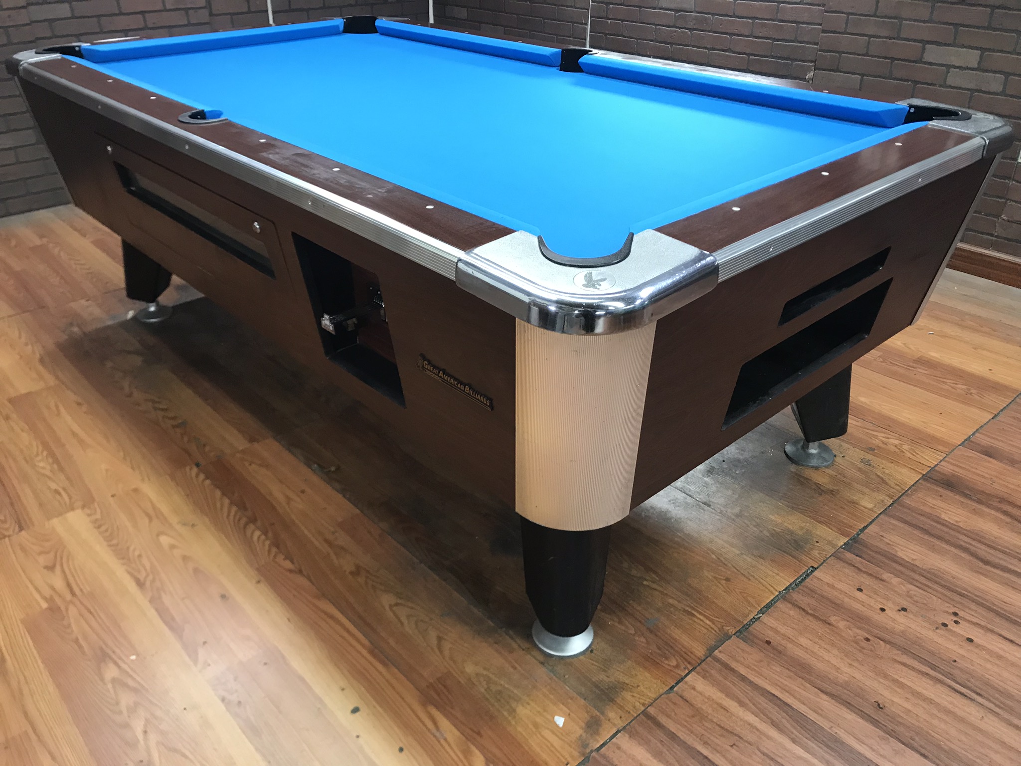 Used Coin Operated Pool Table Table 011019B Used Coin Operated Bar Used Coin Operated Pool Table Table 011019B Used Coin Operated Bar